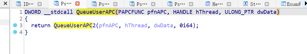 APC机制与注入 | Cc12138's blog