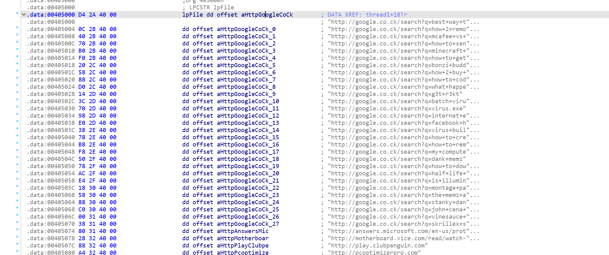 彩虹猫病毒分析 | Cc12138's blog